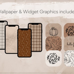 Fall Aesthetic App Icons | Fall Widgets | Autumn Phone Aesthetic ...