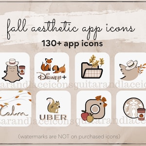 Fall Aesthetic App Icons | Fall Widgets | Autumn Phone Aesthetic ...