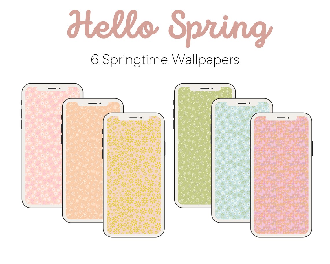 Spring App Icons Springtime Aesthetic App Icons Iphone App - Etsy
