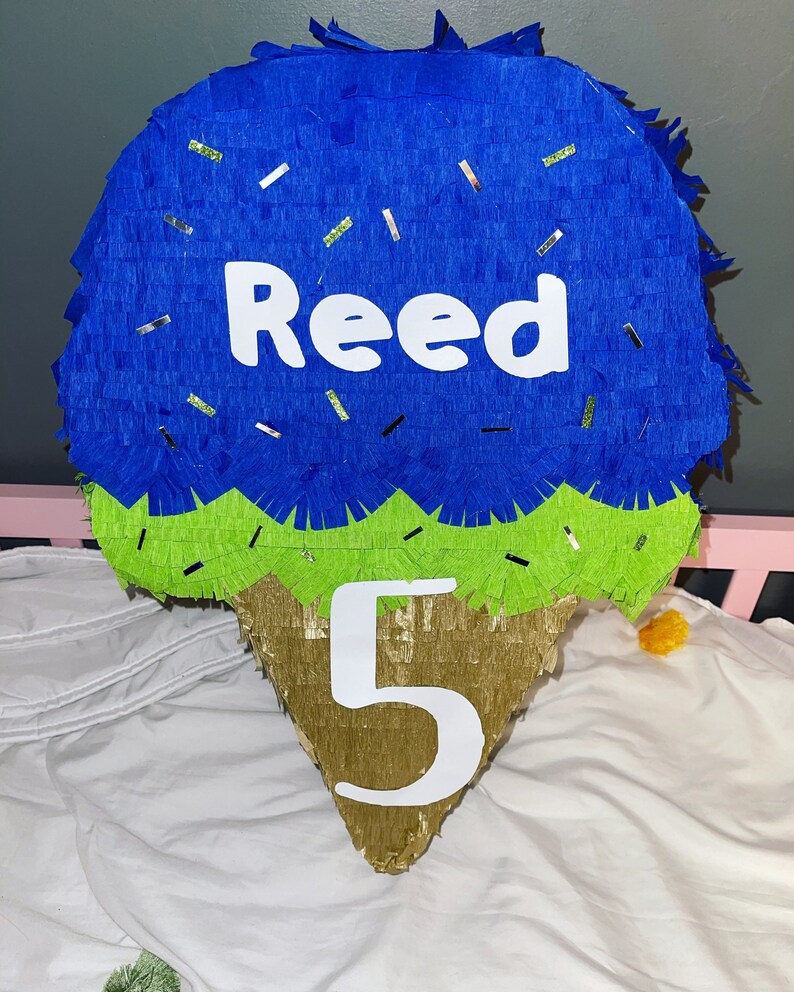 Ice Cream Cone Piñata - Etsy