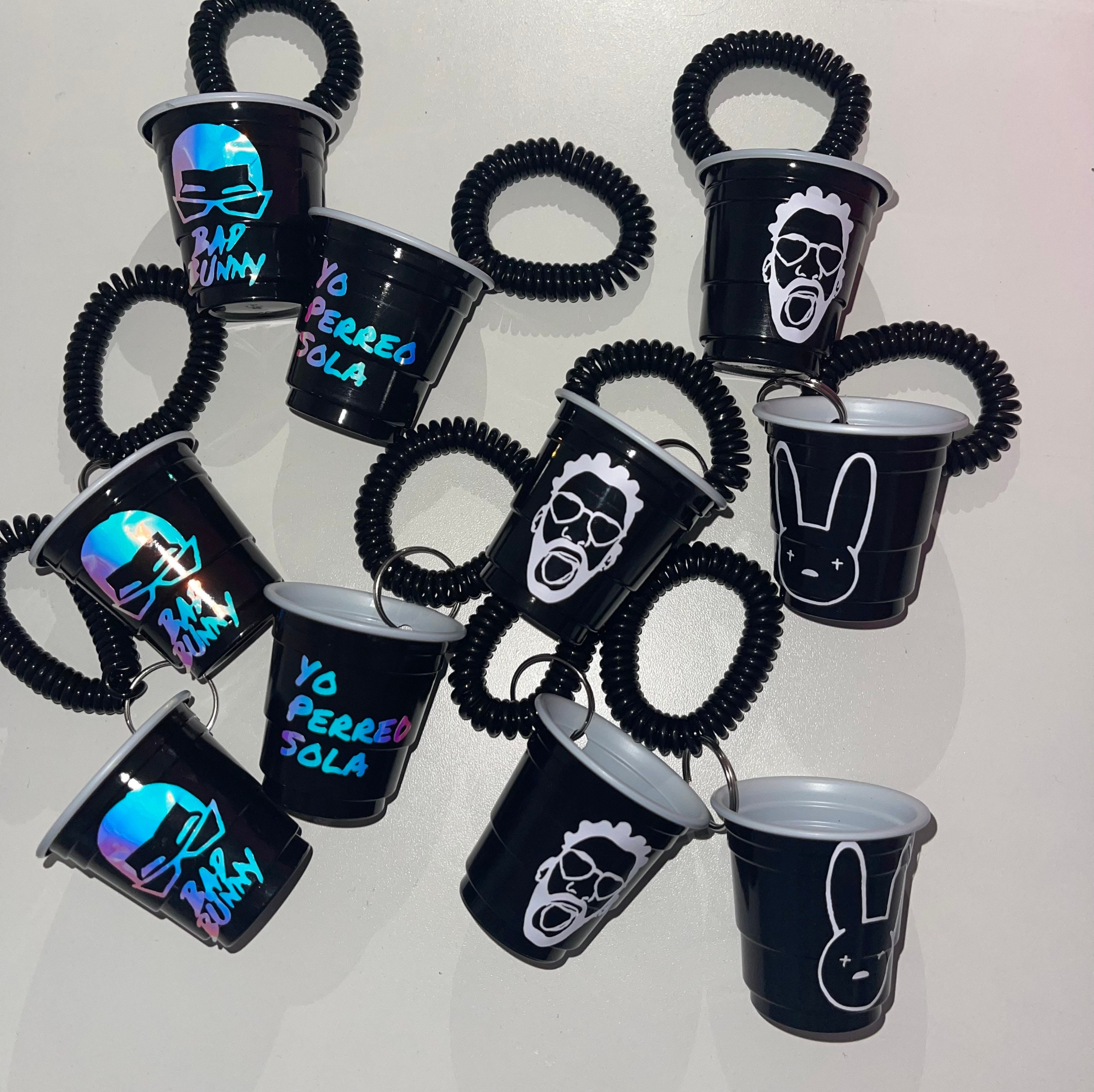 Personalized Solo Shot Cups With Wristband order Comes in Set of 12 ...