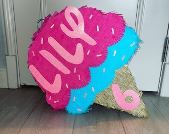 Custom Ice-cream Cone Piñata - Etsy