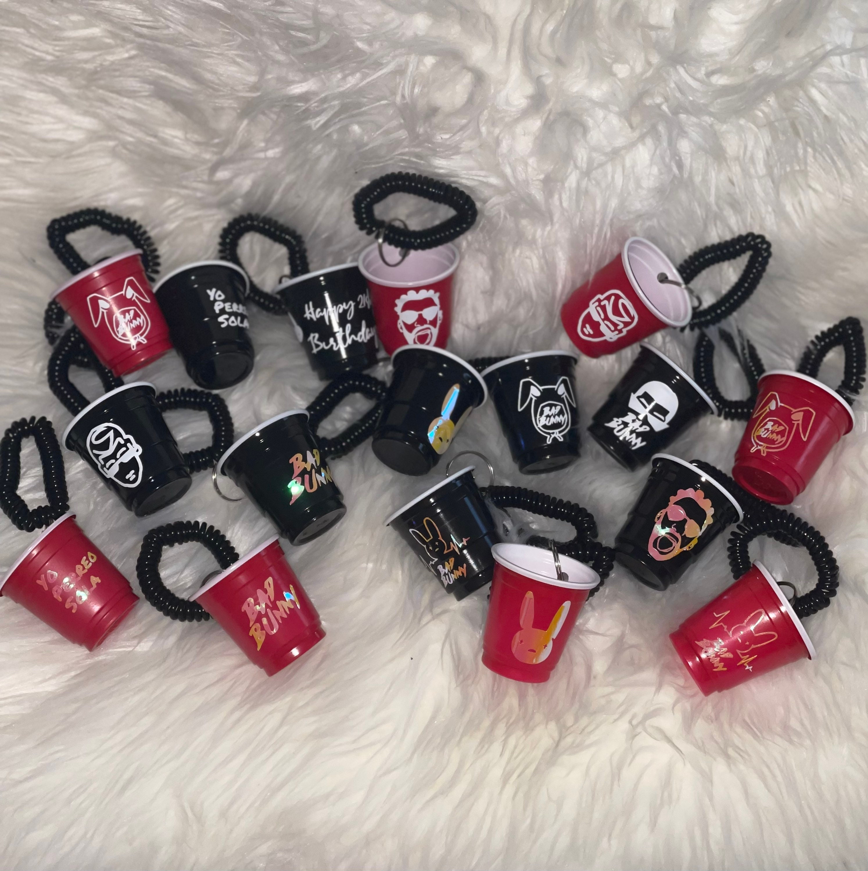 Personalized Solo Shot Cups With Wristband order Comes in Set of 12 ...