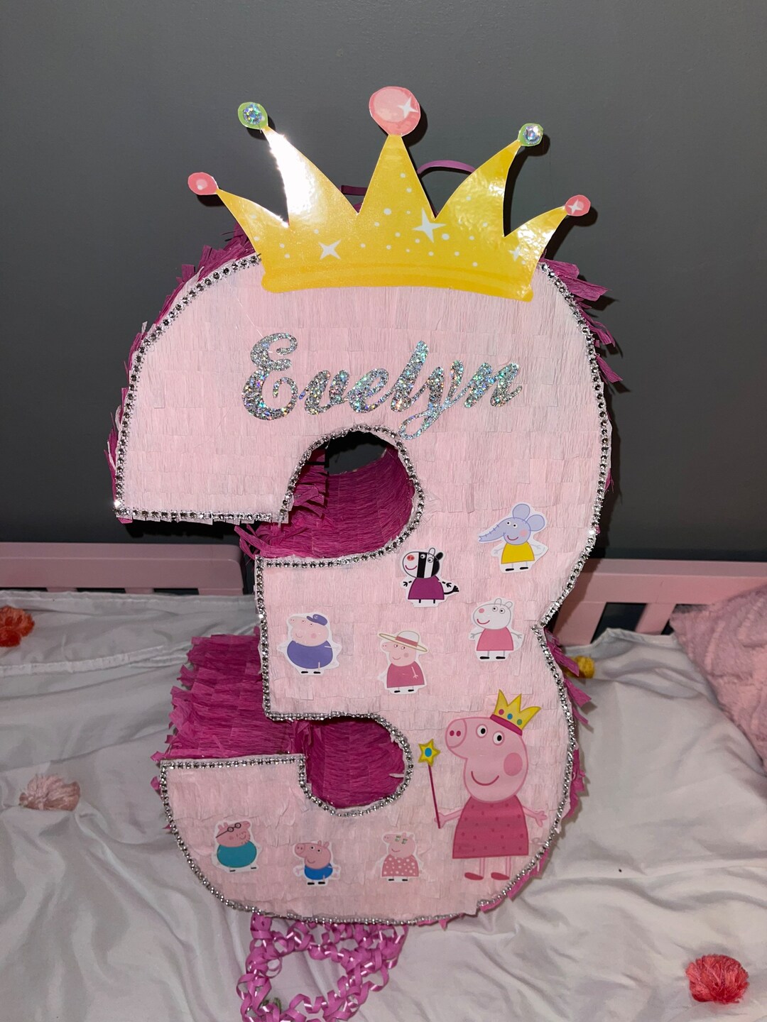 Princess Peppa Pinata - Etsy