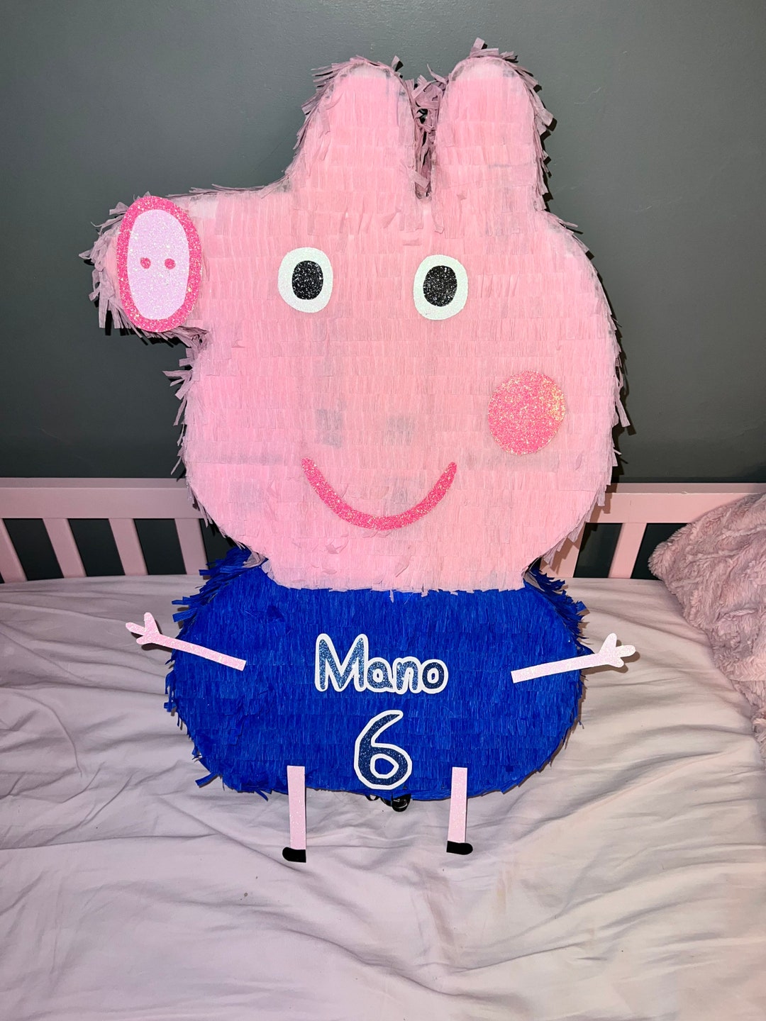 George Pig Pinata - Etsy