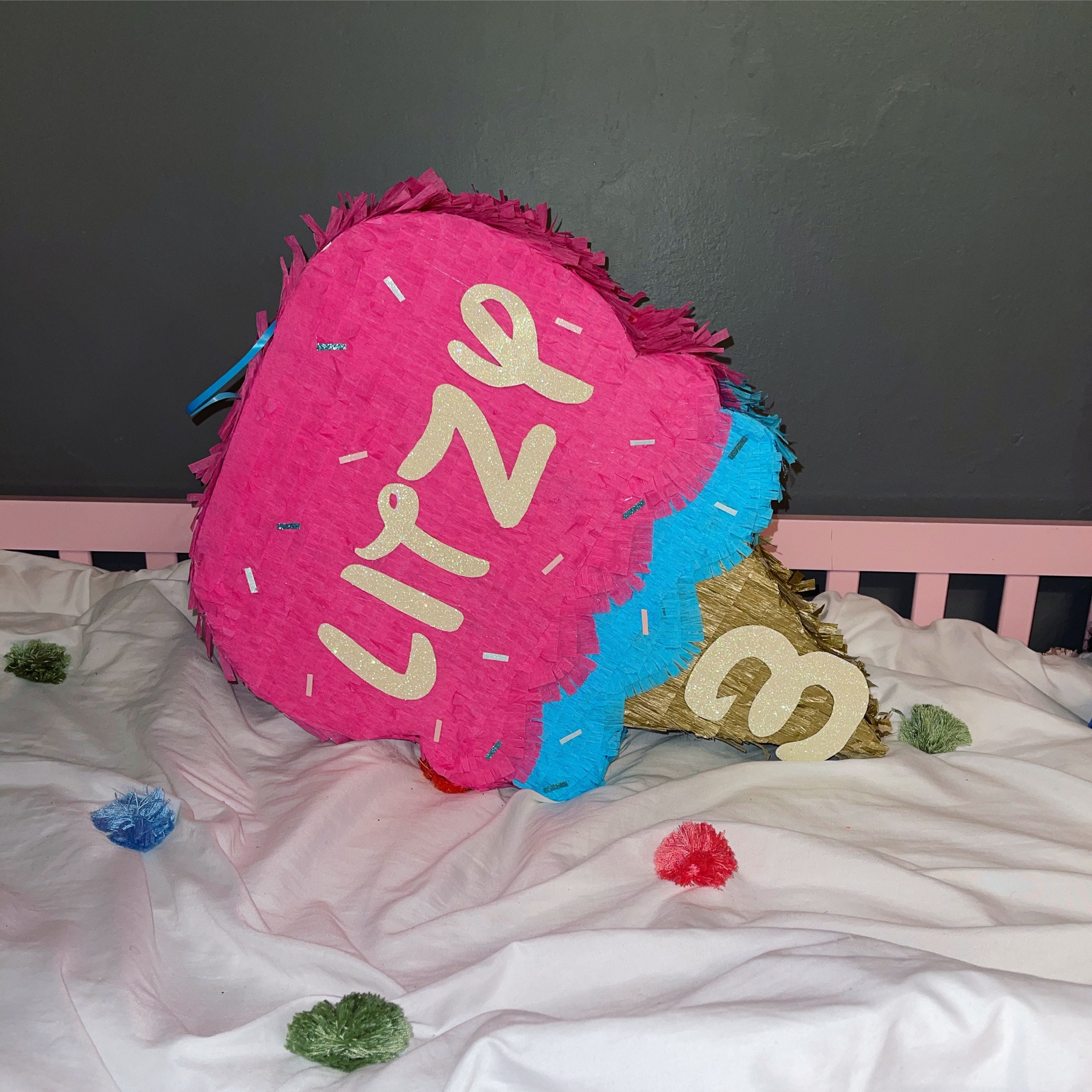 Ice Cream Cone Piñata - Etsy