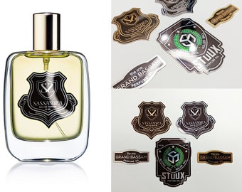 Transparent Stickers for Perfume or Cologne Bottles waterproof - Etsy