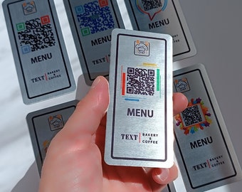Customized 2D QR Code Printed on 1 Inch Labels - Etsy
