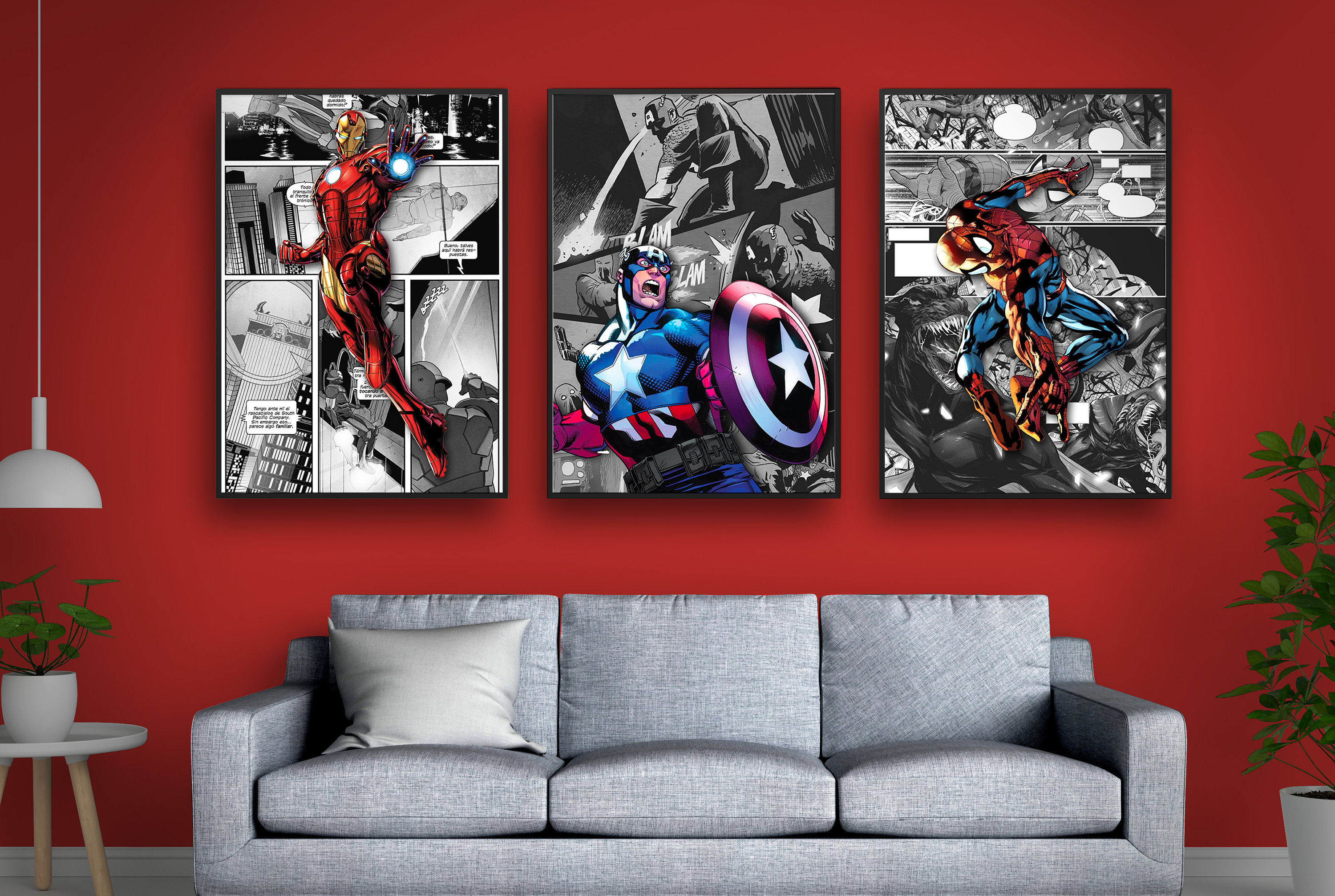 Iron Man Poster Iron Man Room Decor Iron Man Prints | Etsy