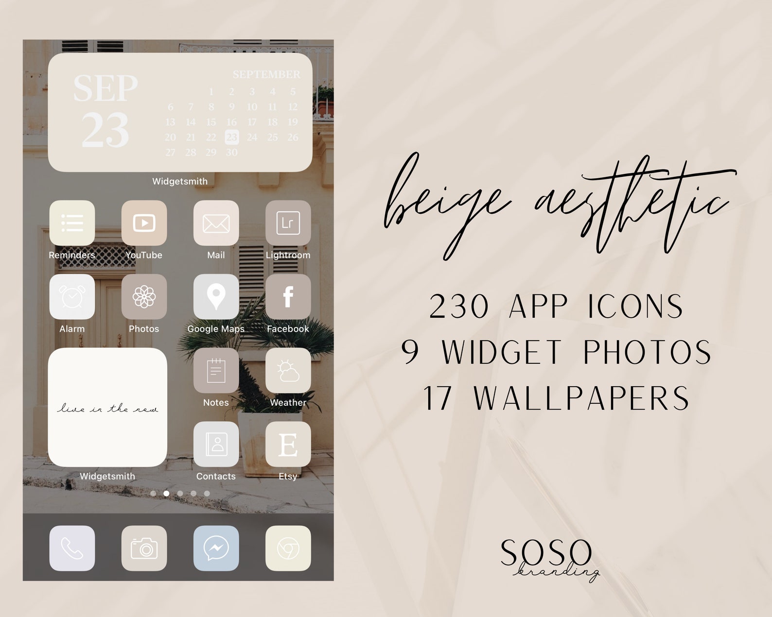 Beige Cream Sand Tone Neutral Aesthetic | 230 Ios 14/ios 15 App Icons ...