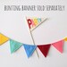 Birthday PARTY Flag Cake Topper Photo Prop Rainbow Birthday - Etsy