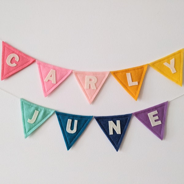 Name Felt - Etsy
