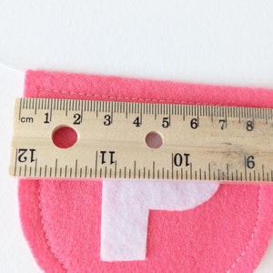 PLAY Wall Sign, Felt Banner, Colorful Playroom Wall Decor, Rainbow ...