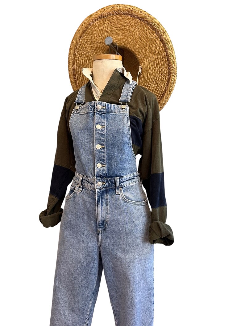 Light Wash Overalls - Etsy