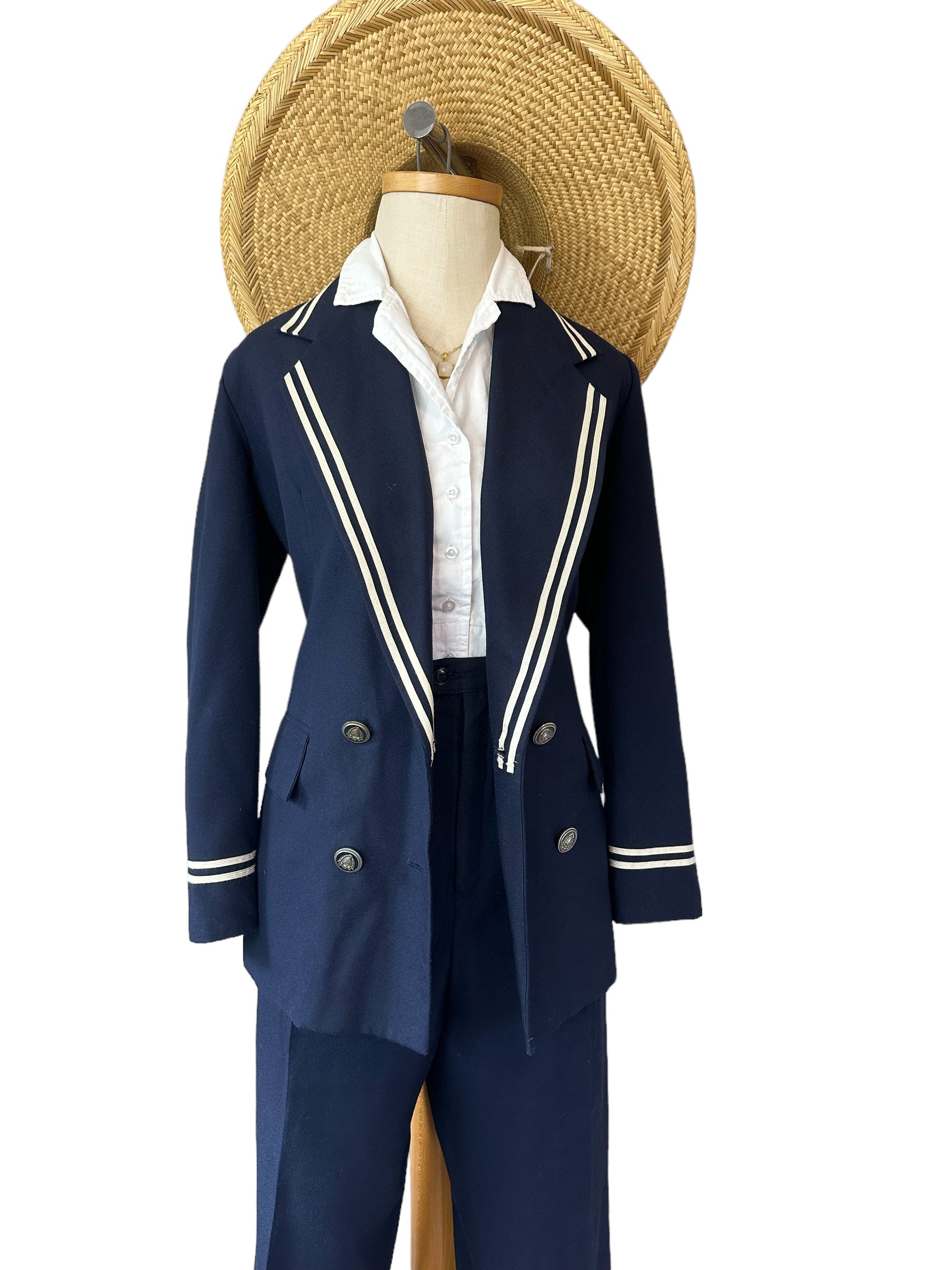 Sailor Woven Suit (set) - Etsy