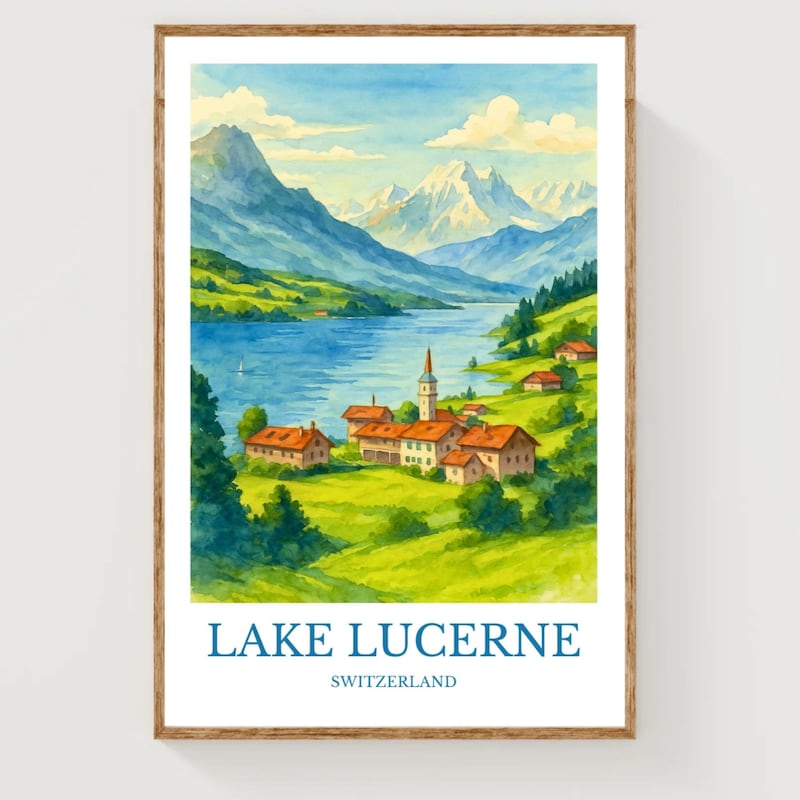 Lake Lucerne - Etsy