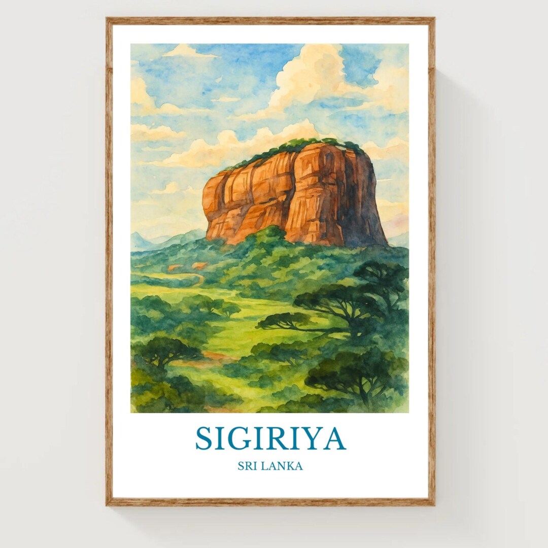 Sigiriya Poster - Etsy
