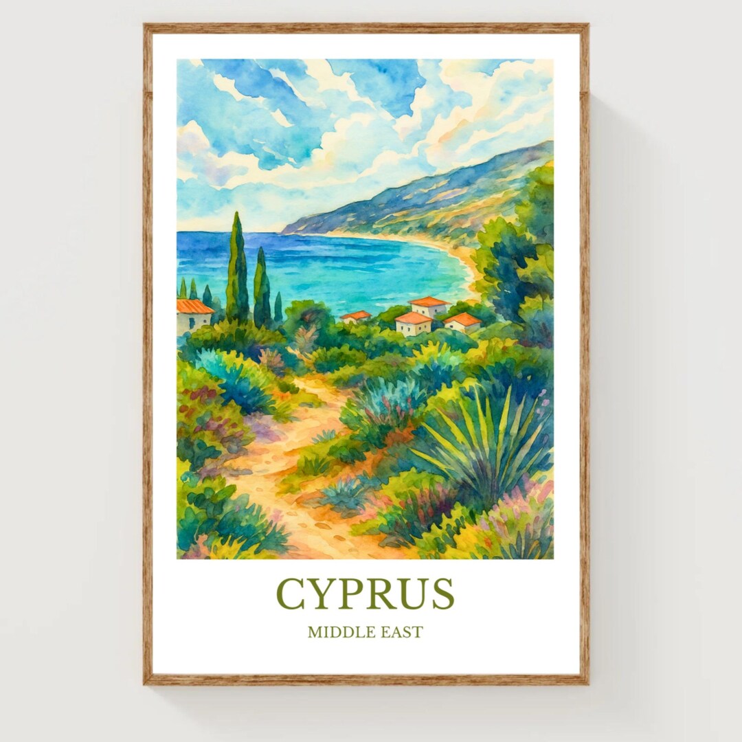 Cyprus Poster - Etsy