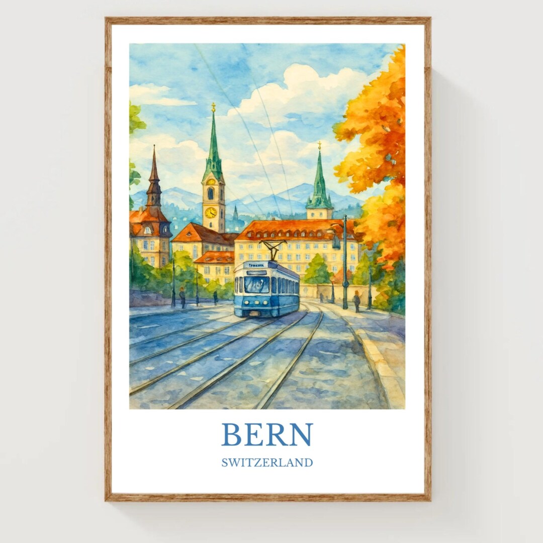 Bern Poster - Etsy