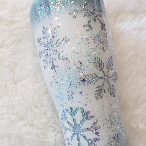 Snowflake Tumbler - Etsy