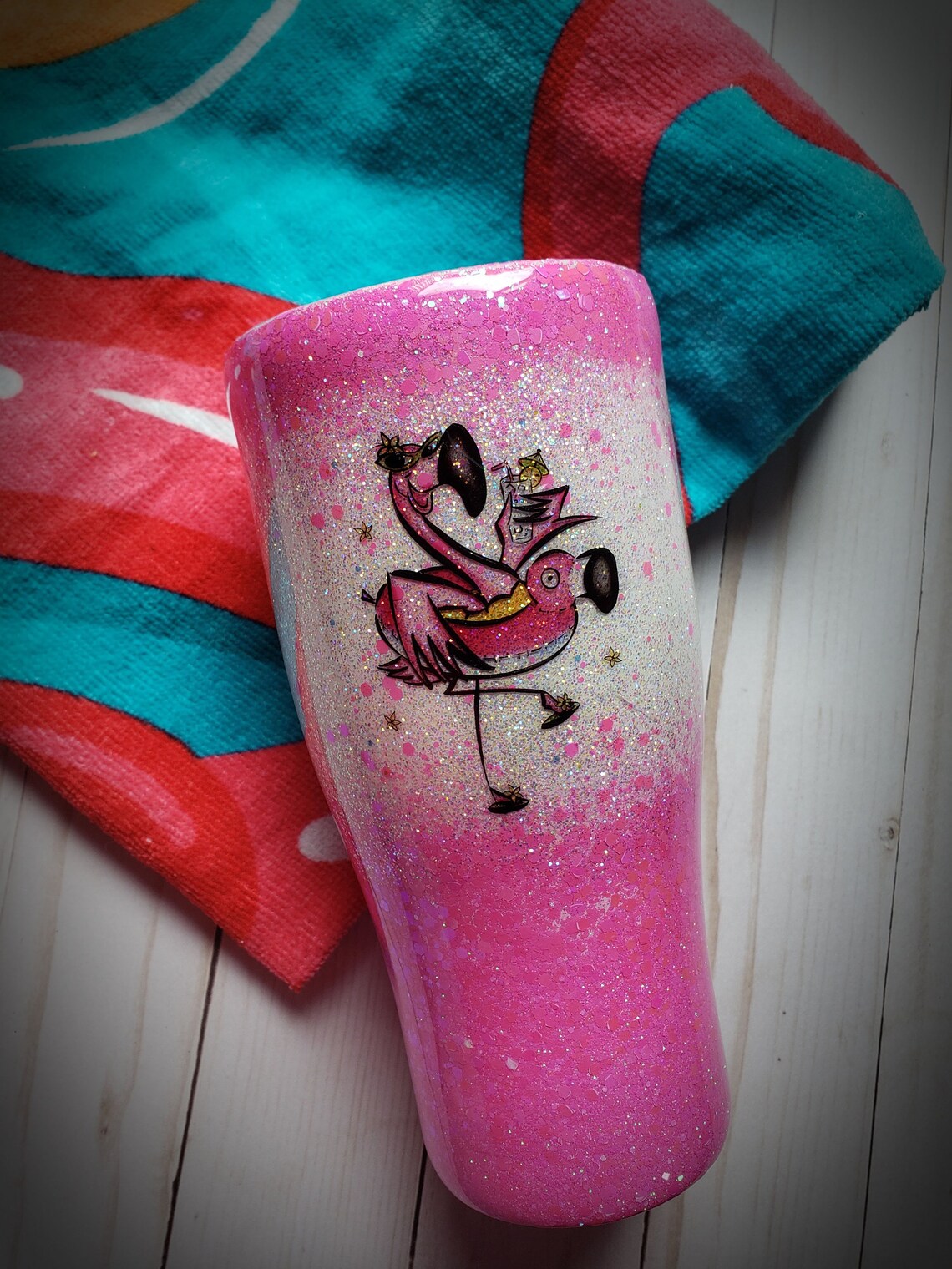 Flo the Flamazing Flamingo Tumbler - Etsy
