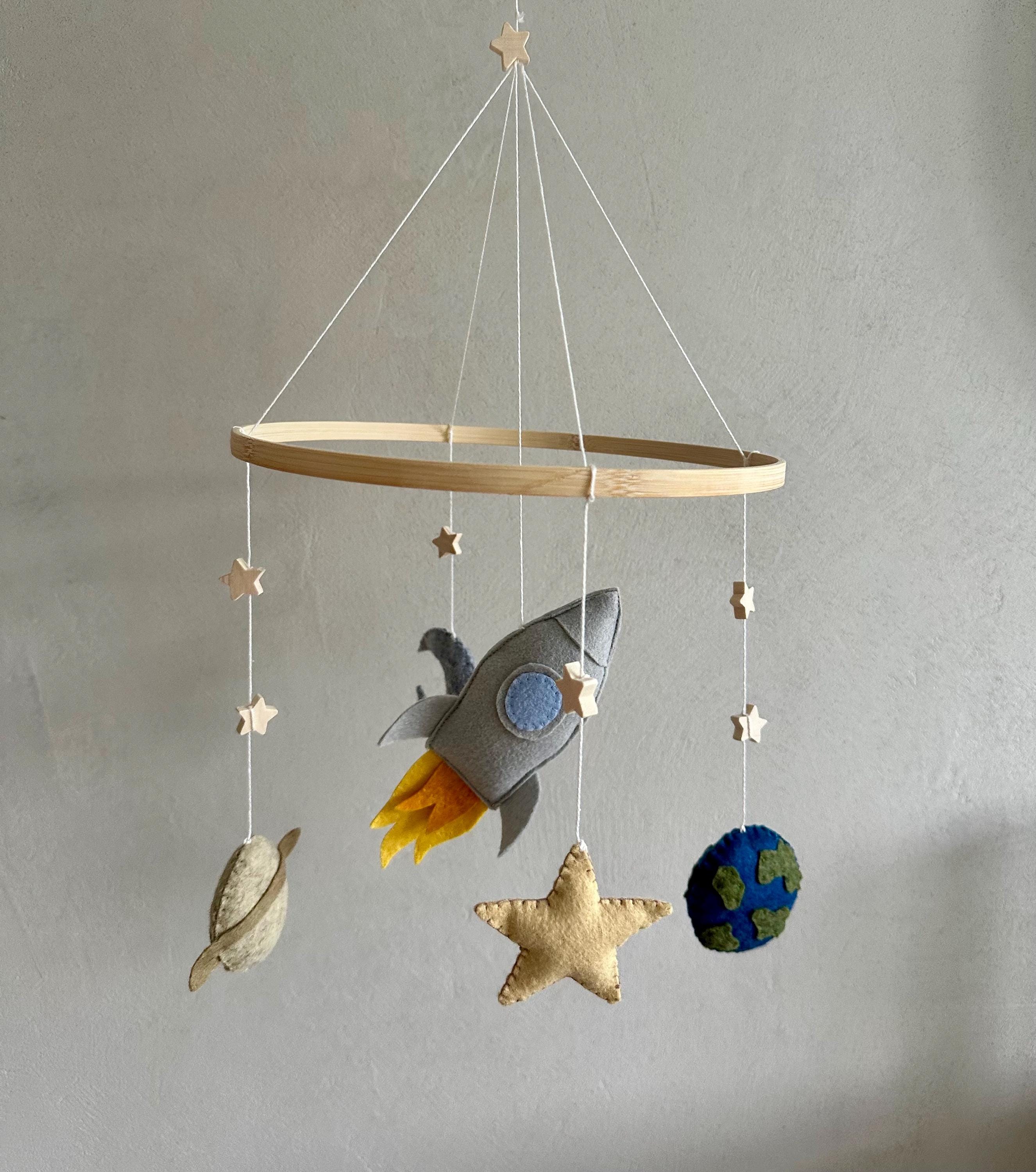 Outer Space Baby Mobile | Space Decor | Nursery Decor | Cot Mobile ...