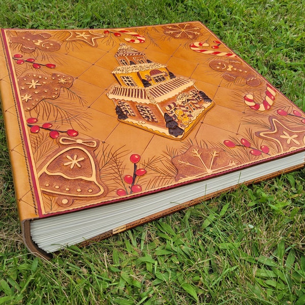 Leather Book - Etsy