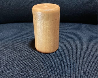 Granadillo Wood Lidded Box Threaded Lid - Etsy