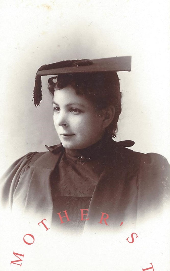 Vintage Graduation Photo [instant Digital Download] Rare Victorian ...