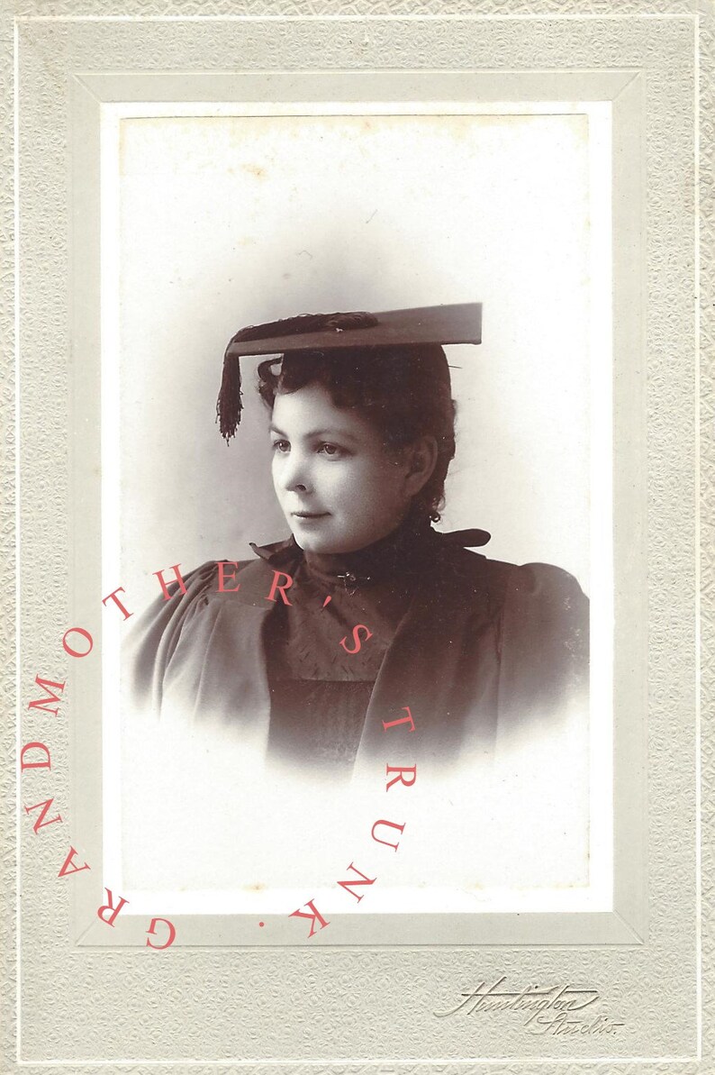 Vintage Graduation Photo [instant Digital Download] Rare Victorian ...