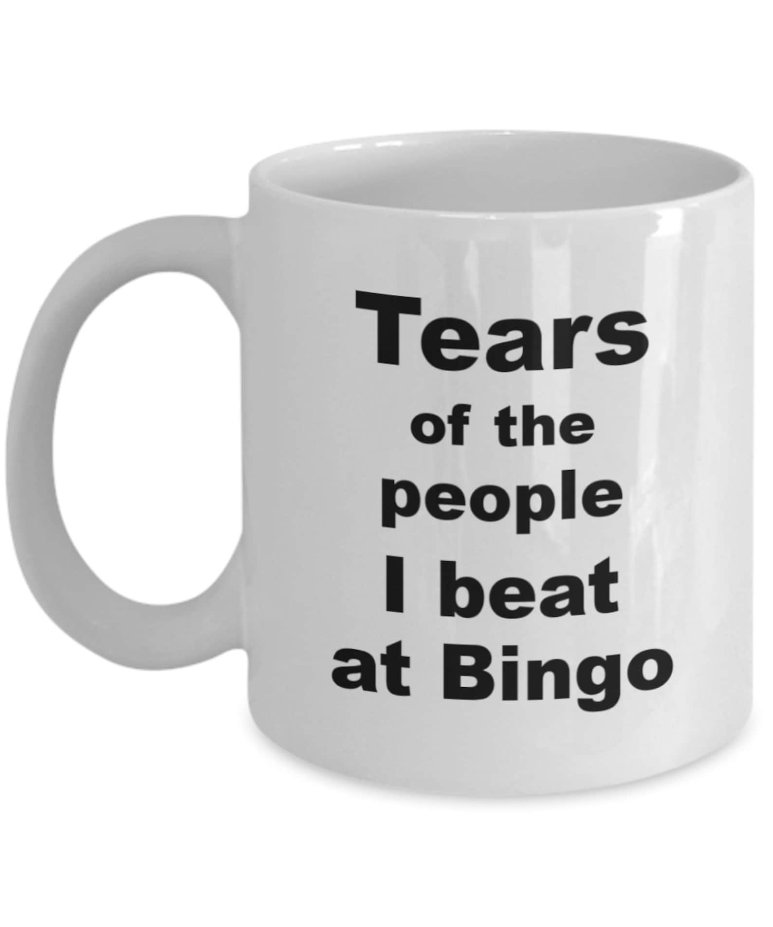 Funny Bingo Player Mug Coffee Cup, Funny Gift for Bingo Lover, Bingo ...