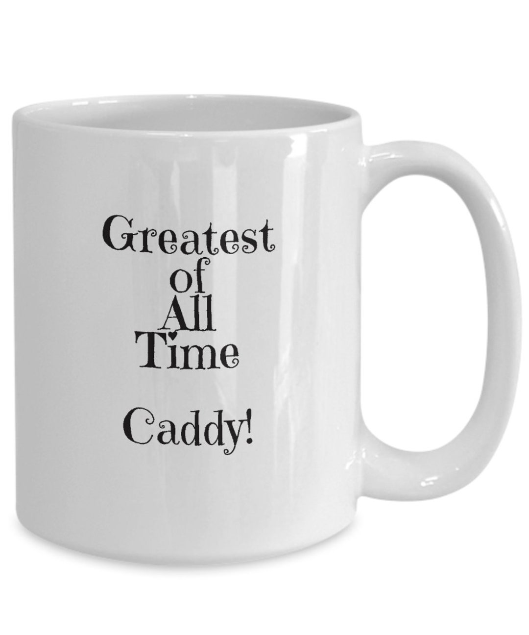 GOAT Caddy Gift Mug Coffee Cup Greatest of All Time Best Ever Golf ...