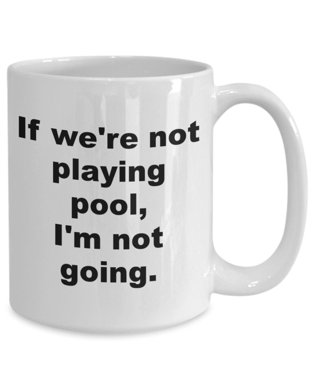 Funny Pool Player Mug Coffee Cup Fun Gift Idea for Pool Buff - Etsy