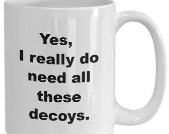 Funny Decoy Mug - Etsy