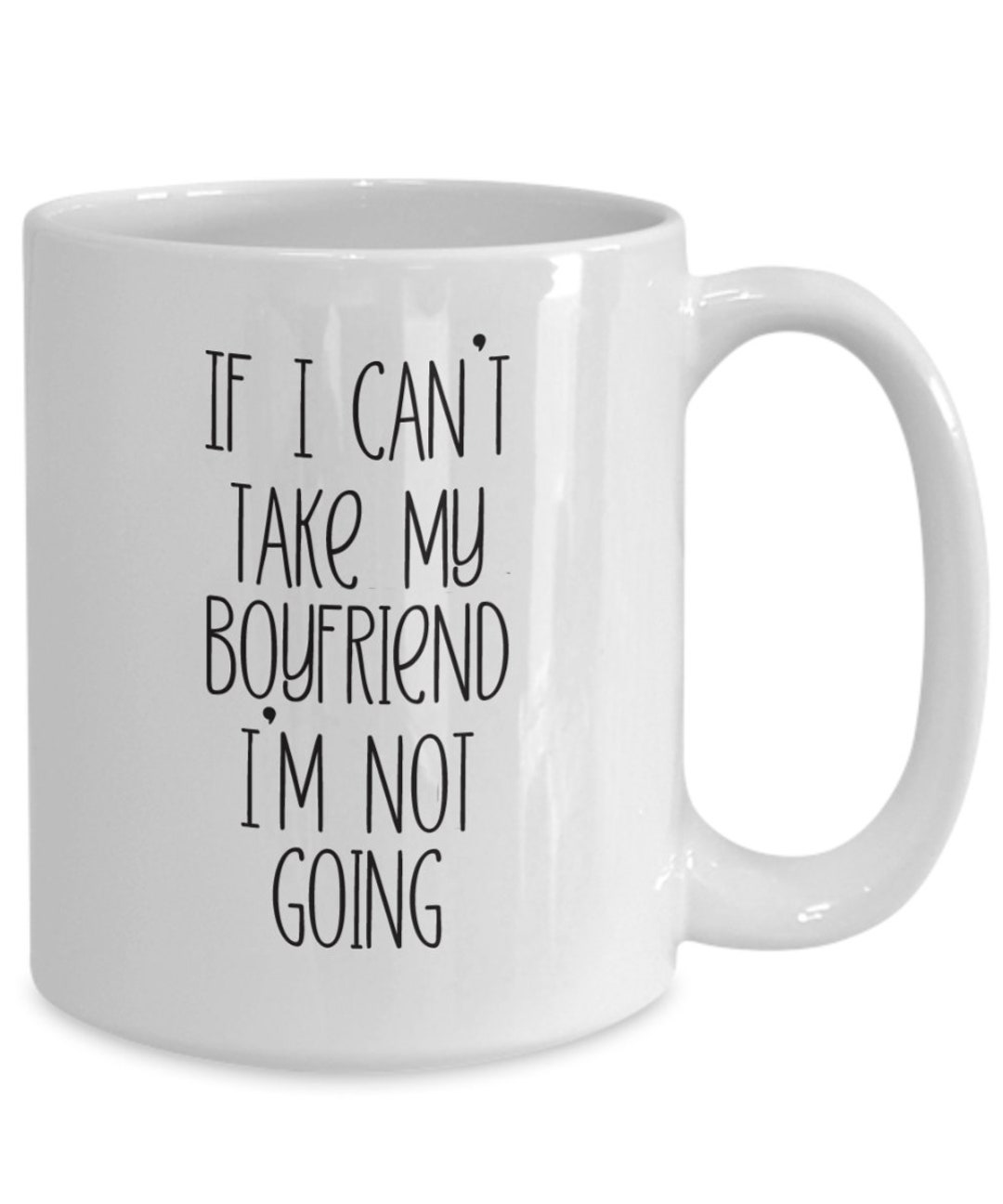 Funny Boyfriend Mug Coffee Cup Boyfriend, Girlfriend Fun Gift Idea ...