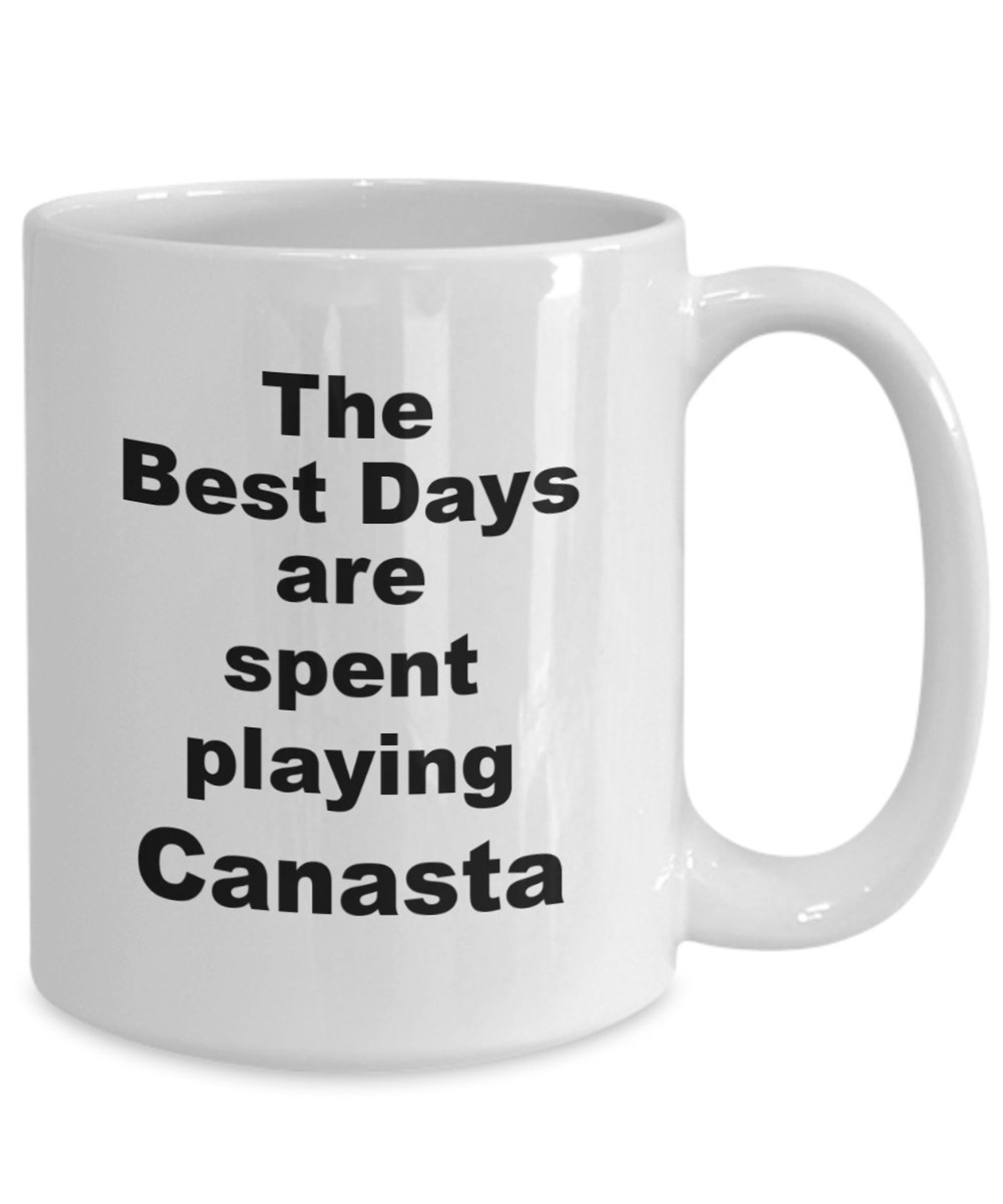 Funny Canasta Player Mug Coffee Cup, Funny Gift Idea for Canasta Card ...