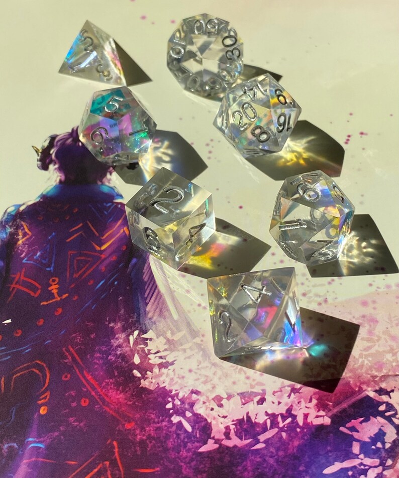 Dunamancy Prismatic and Multi-dimensional Sharp Edge Clear - Etsy