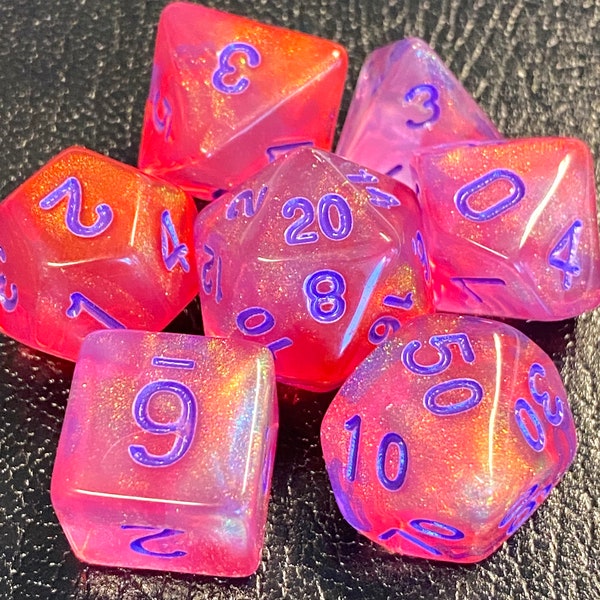 Pink Dice - Etsy