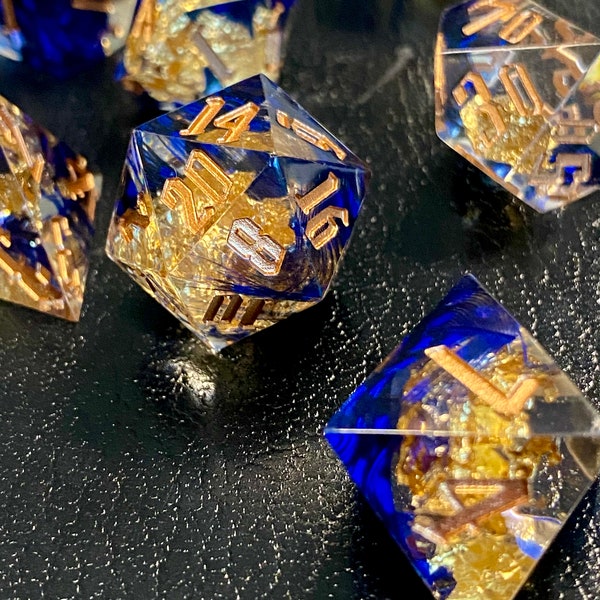 Clear Dice Set - Etsy