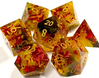 Red Dice - Etsy