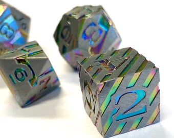 Solid Silver Dice - Etsy