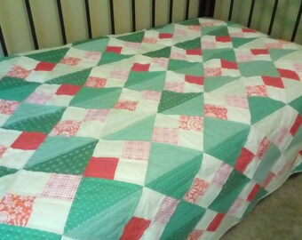 Throw Quilt - Etsy