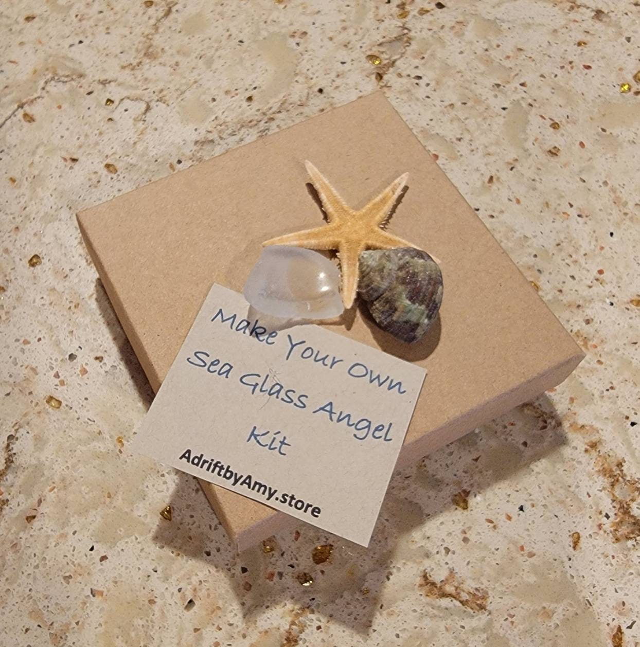 Make-your-own Seaglass Angel Ornament Kit - Etsy