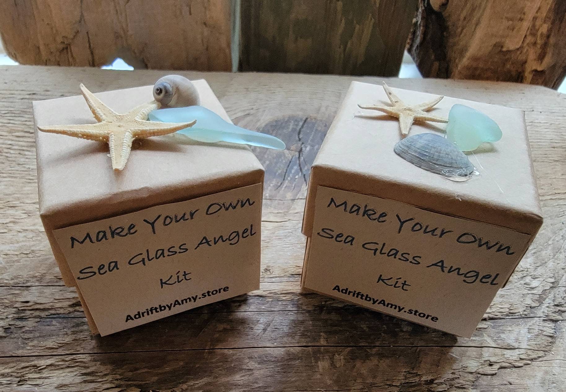 Make-your-own Seaglass Angel Ornament Kit - Etsy