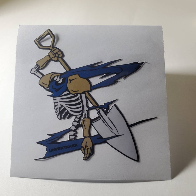 Undertaker - Anime Sticker - Etsy