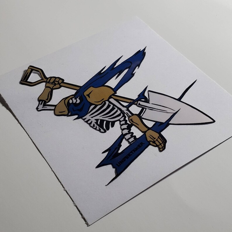 Undertaker - Anime Sticker - Etsy