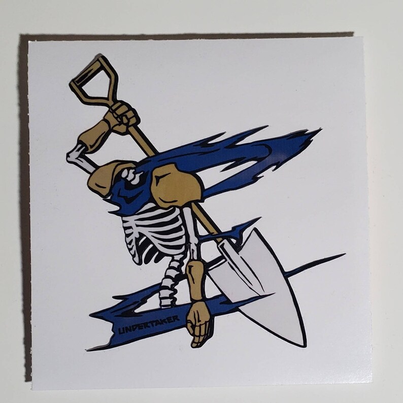 Undertaker - Anime Sticker - Etsy