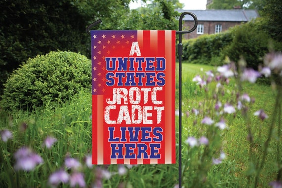 JROTC Flag 12 X 18 Garden Flag A United States - Etsy
