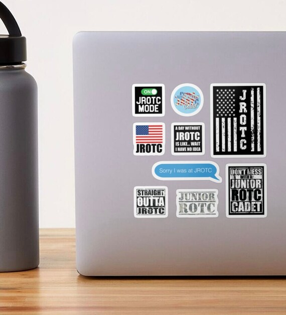 JROTC Sticker Pack 9 Stickers for Proud Junior ROTC Cadets | Etsy