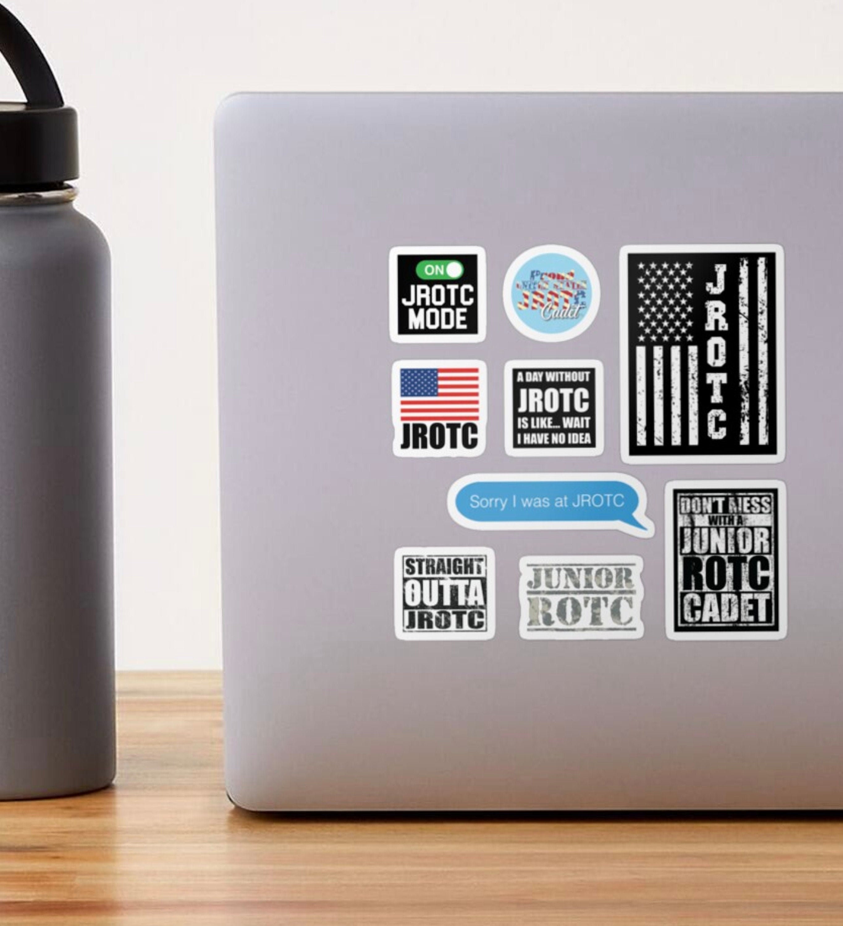 JROTC Sticker Pack - 9 Stickers for Proud Junior ROTC Cadets and Their ...